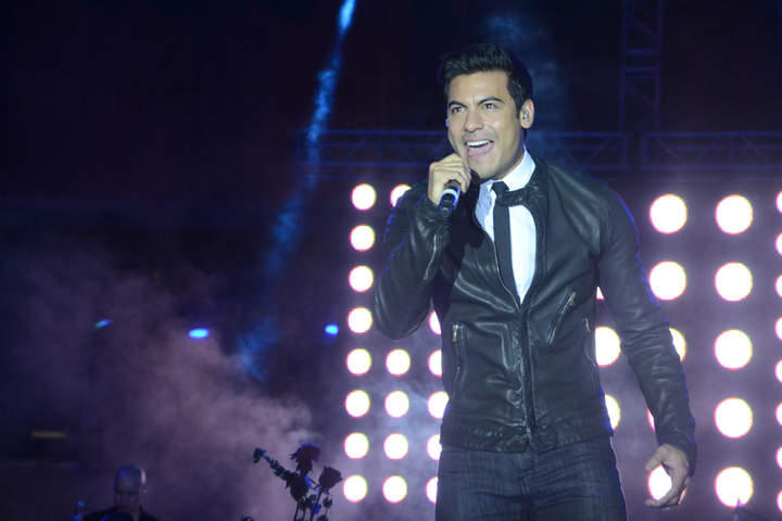 Carlos Rivera fascinado de estar en La Laguna