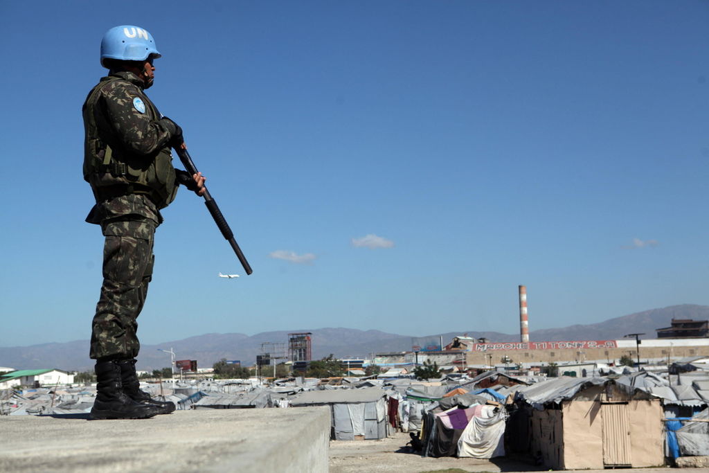 Renueva México primer pelotón de cascos azules
