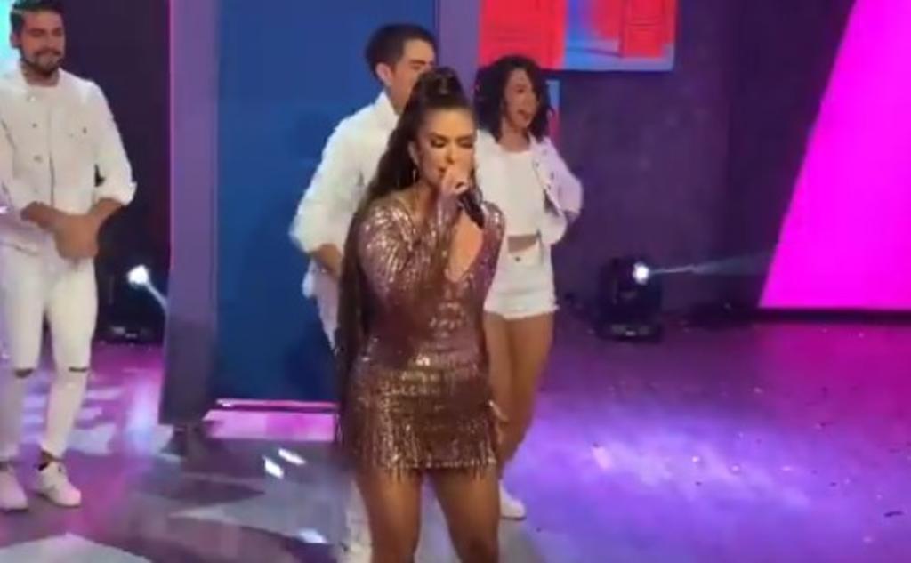 Laura G le 'reviente el tímpano' al Internet al cantar en Venga la Alegría