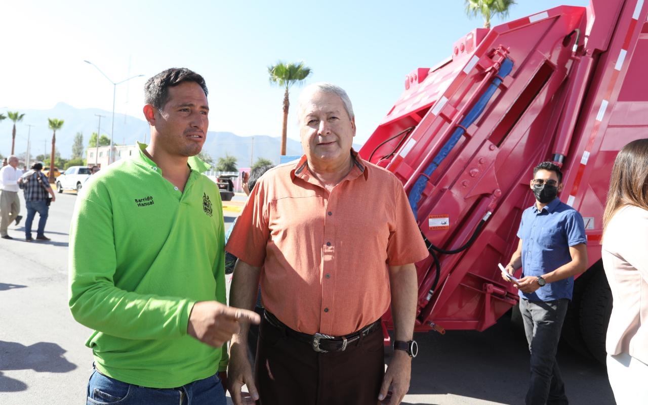 Mejora Chema Fraustro recolección de basura en Saltillo