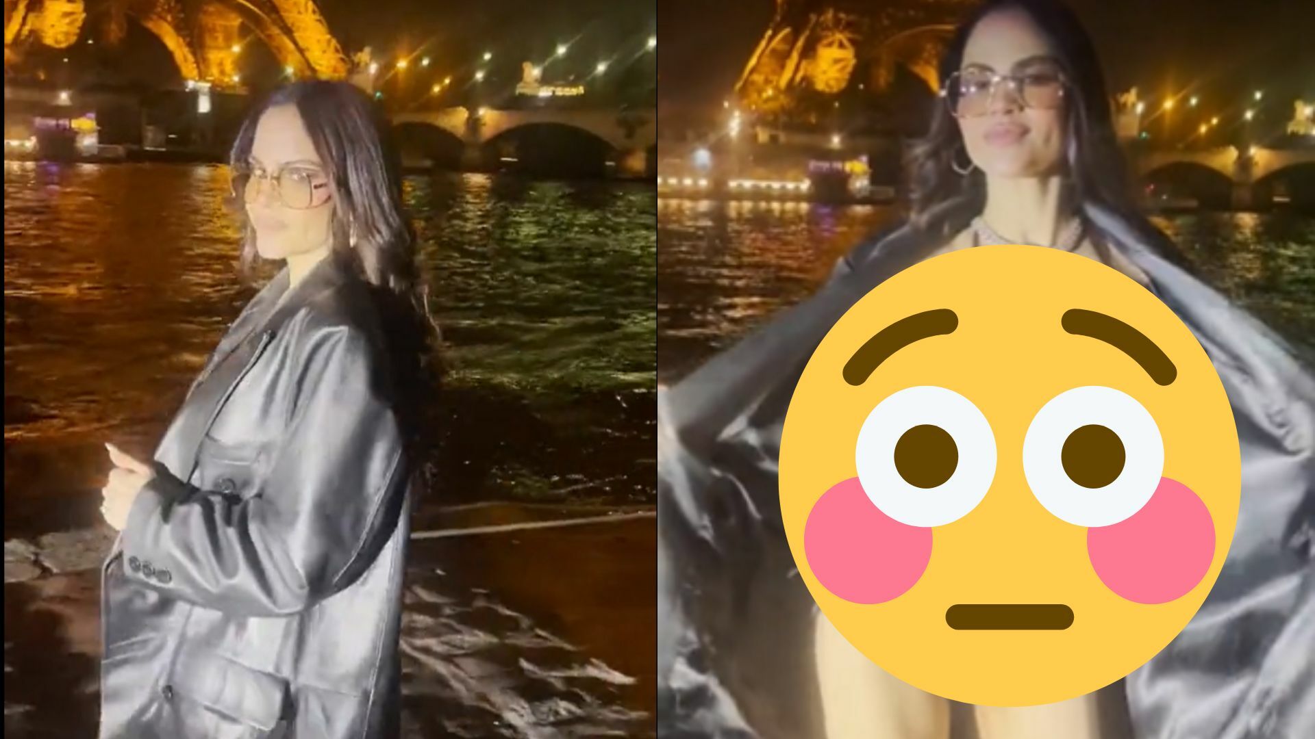 VIRAL: Natti Natasha se quita la ropa frente a la Torre Eiffel en París