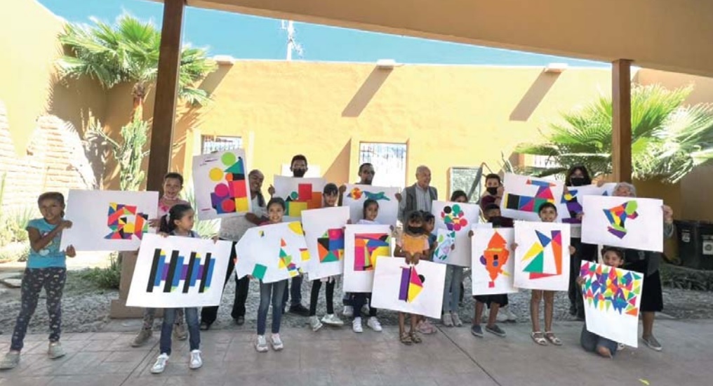 Colores y geometría de Alonso de Alba