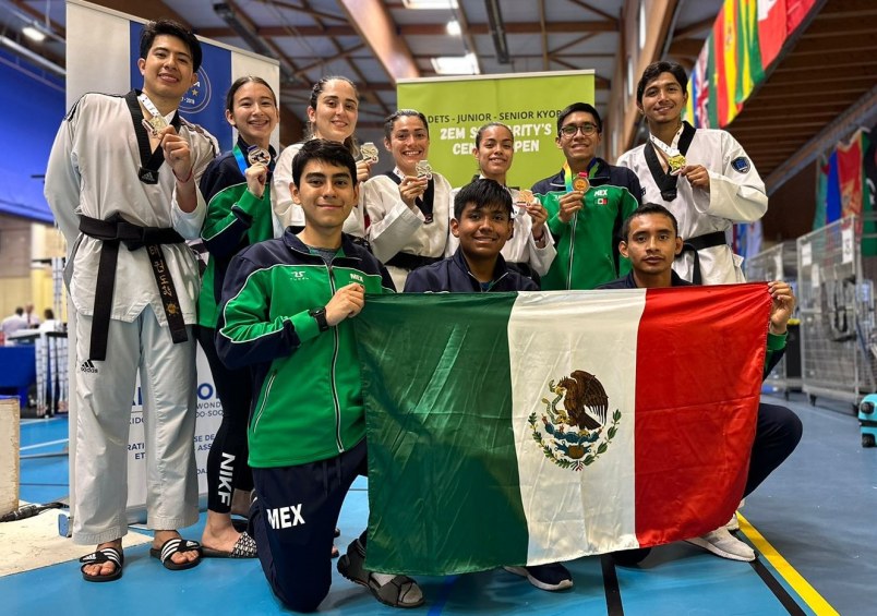 Brilla ParaTKD azteca en Europa y Australia