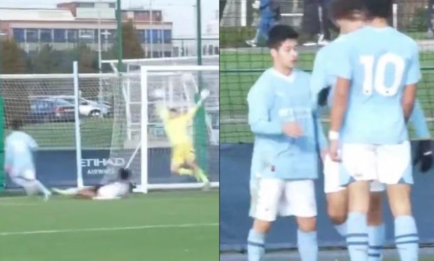 Mexicano Alex Alcalá debuta con golazo en triunfo del Manchester City ...