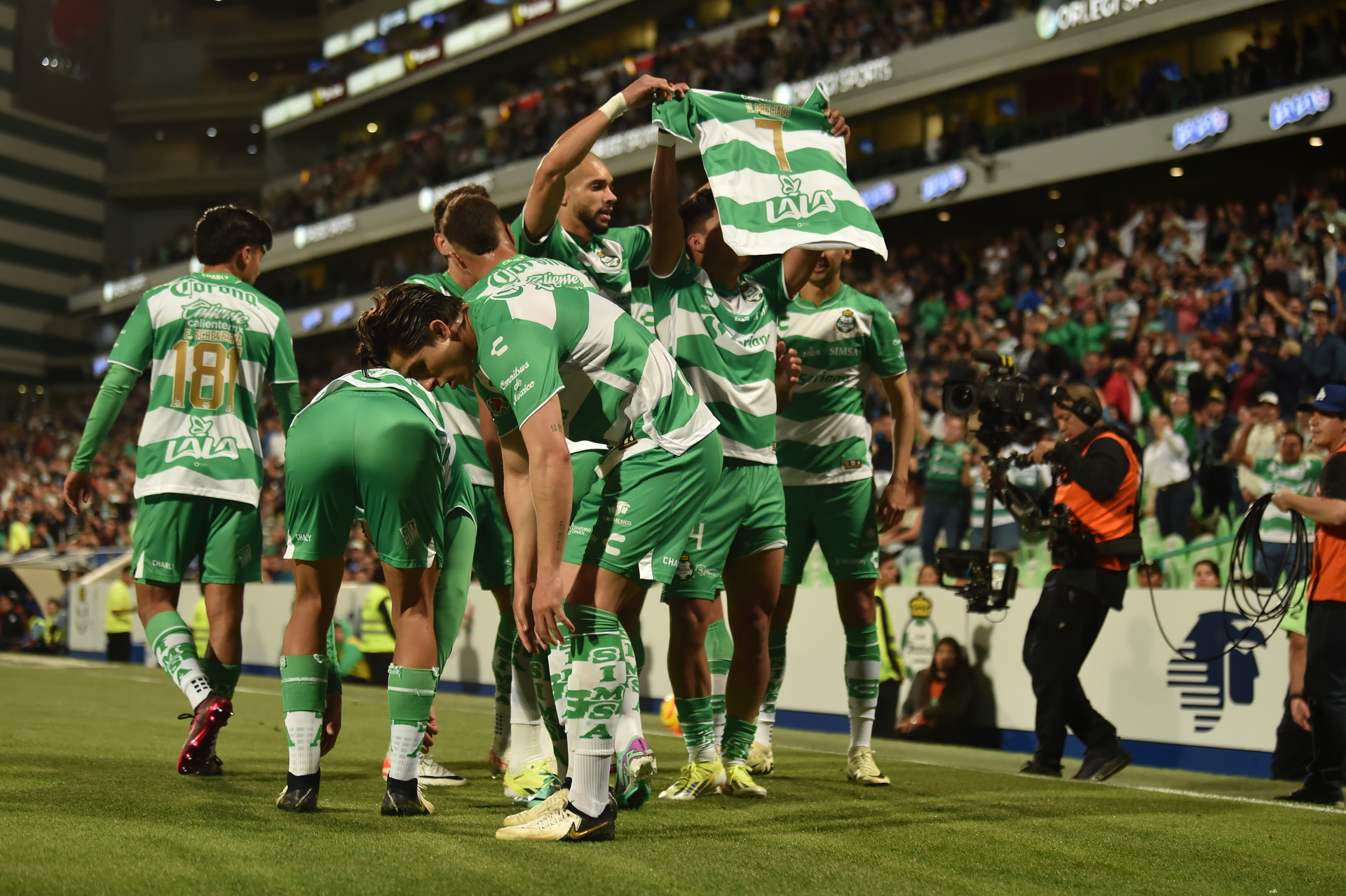 Harold Preciado, presente en la victoria de Santos Laguna ante el Cruz Azul